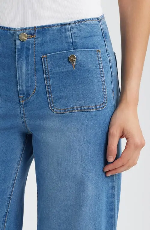 1822 Denim Bandless Wide Leg Sailor Jeans