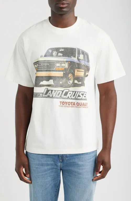 ID SUPPLY CO Toyota Land Cruiser Graphic Cotton T-shirt