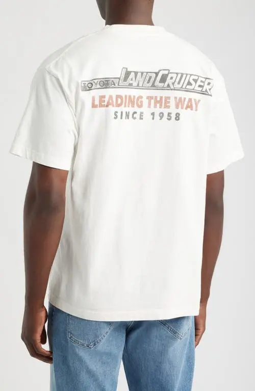 ID SUPPLY CO Toyota Land Cruiser Graphic Cotton T-shirt
