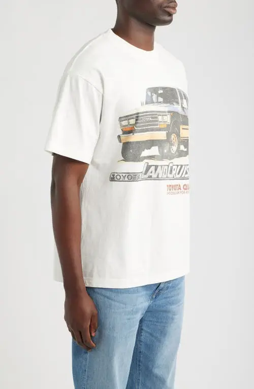 ID SUPPLY CO Toyota Land Cruiser Graphic Cotton T-shirt