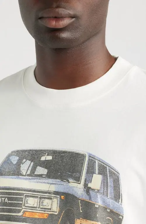ID SUPPLY CO Toyota Land Cruiser Graphic Cotton T-shirt