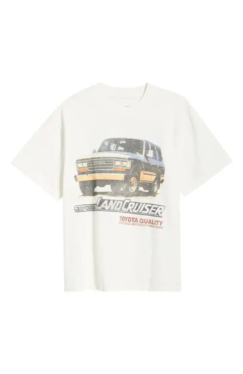 ID SUPPLY CO Toyota Land Cruiser Graphic Cotton T-shirt
