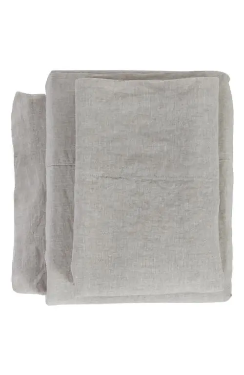 POM POM AT HOME Parker Linen Sheet Set - Flax