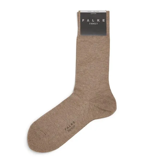Falke Family Cotton Socks - Brown