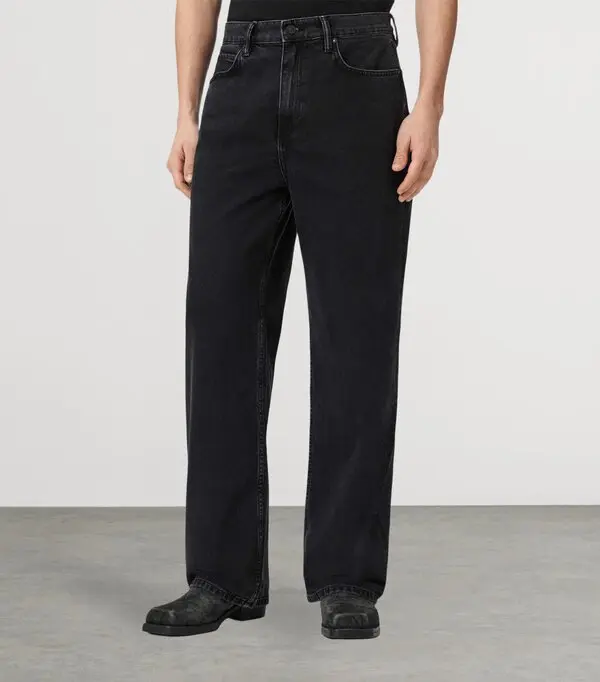 ALLSAINTS Lenny Wide-leg Jeans - Black