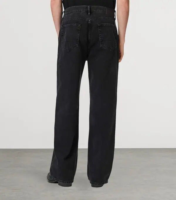 ALLSAINTS Lenny Wide-leg Jeans - Black