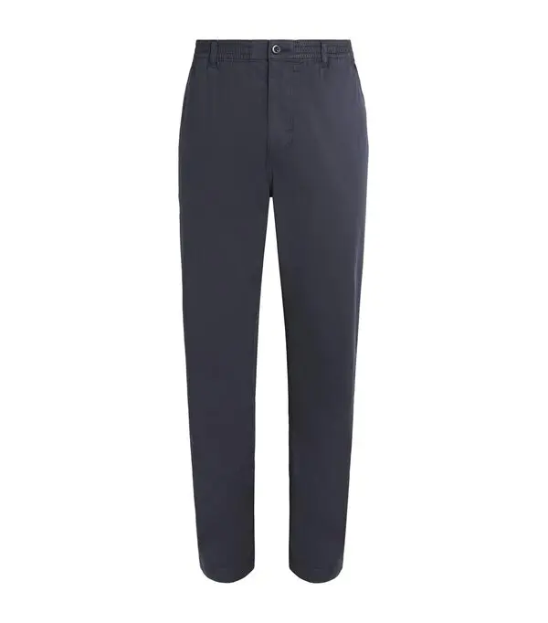 Paige Stretch-cotton Eberton Wide-leg Chinos