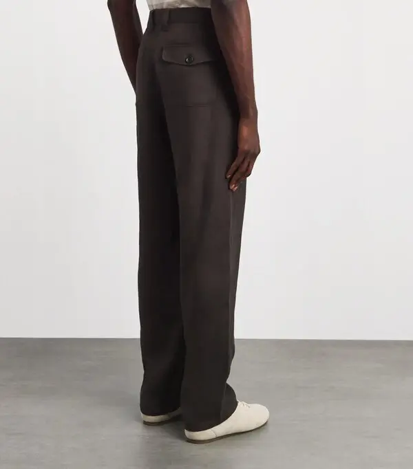 Oliver Peoples Morton Pleated Trousers