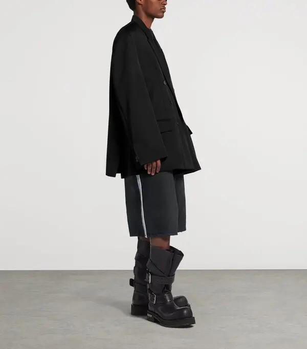 Balenciaga Wool Oversized Too Far Blazer