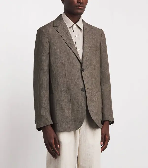 Sunspel Linen Blazer
