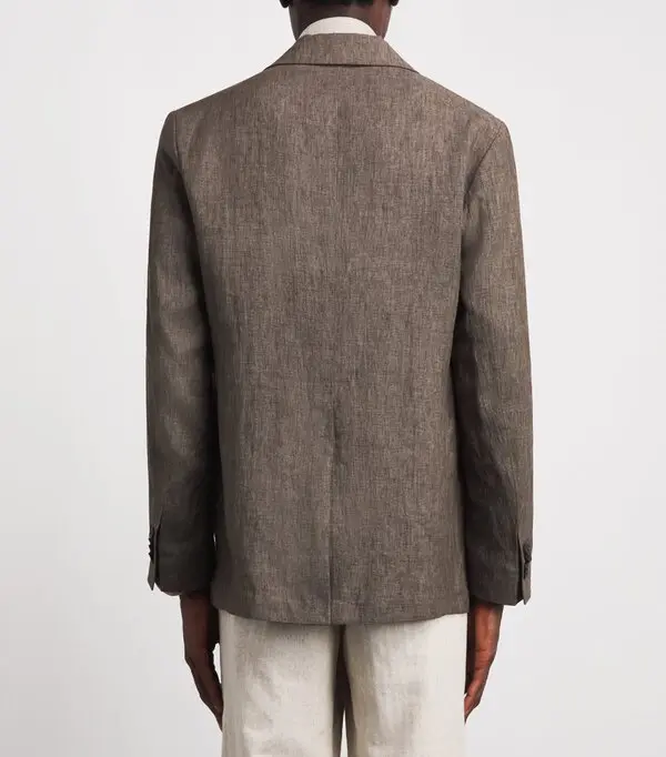 Sunspel Linen Blazer