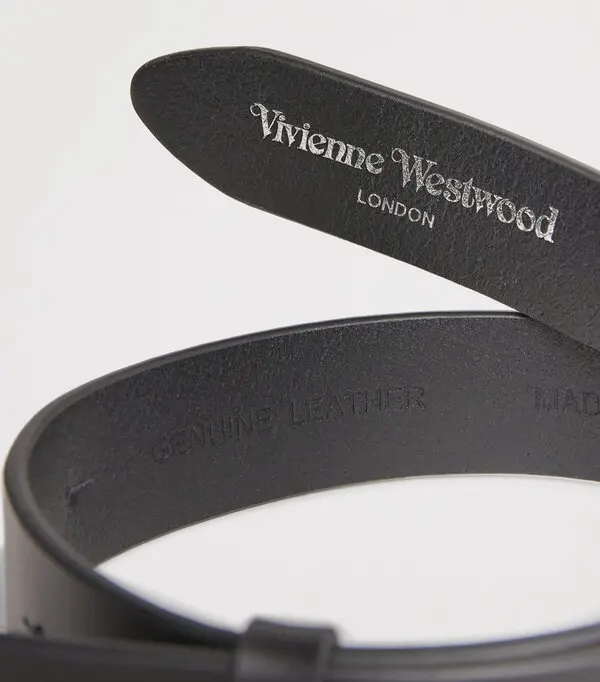 VIVIENNE WESTWOOD Leather Orb Belt