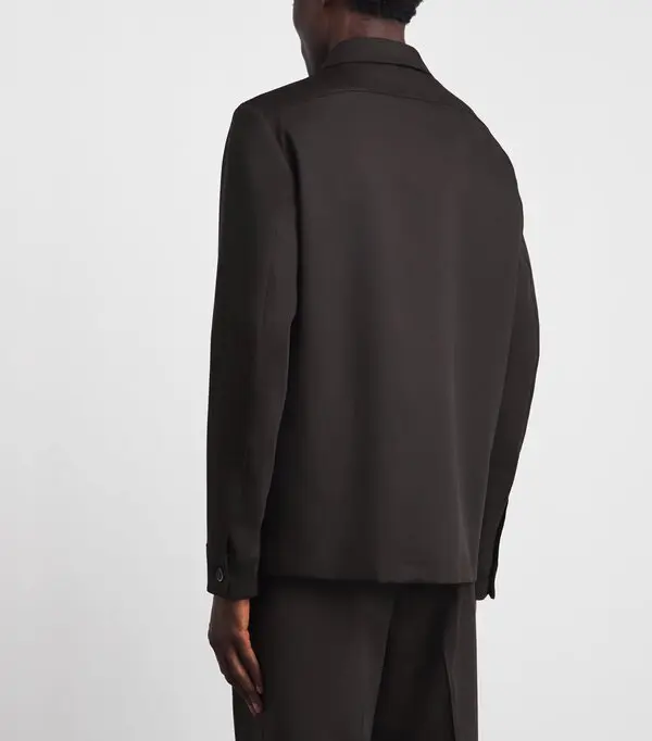 Barena Venezia Tropical Virgin Wool Overshirt