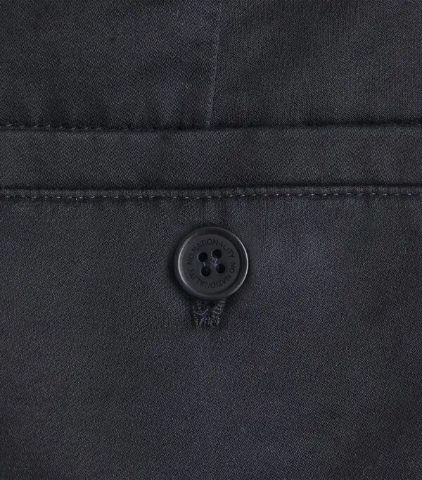 NN.07 Kay" Pleated Stretch-cotton Shorts