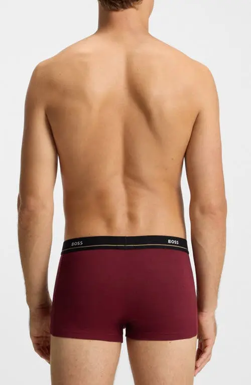 BOSS Assorted 5-pack Essential Stretch Cotton Trunks