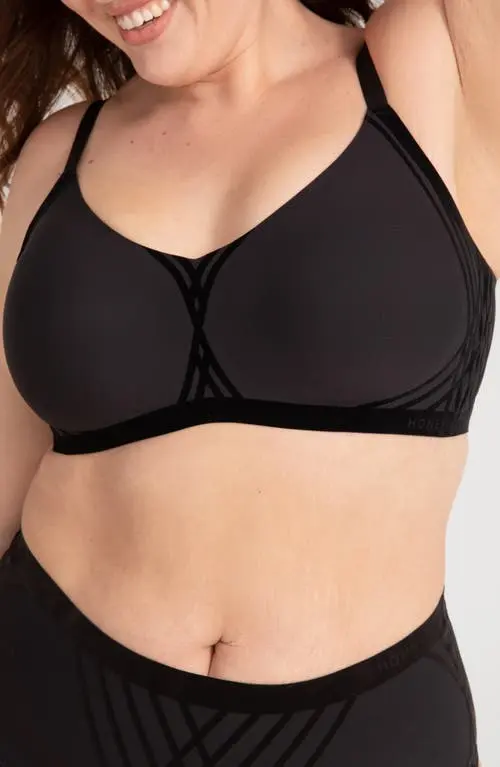 HONEYLOVE Silhouette Wireless Bra - Vamp