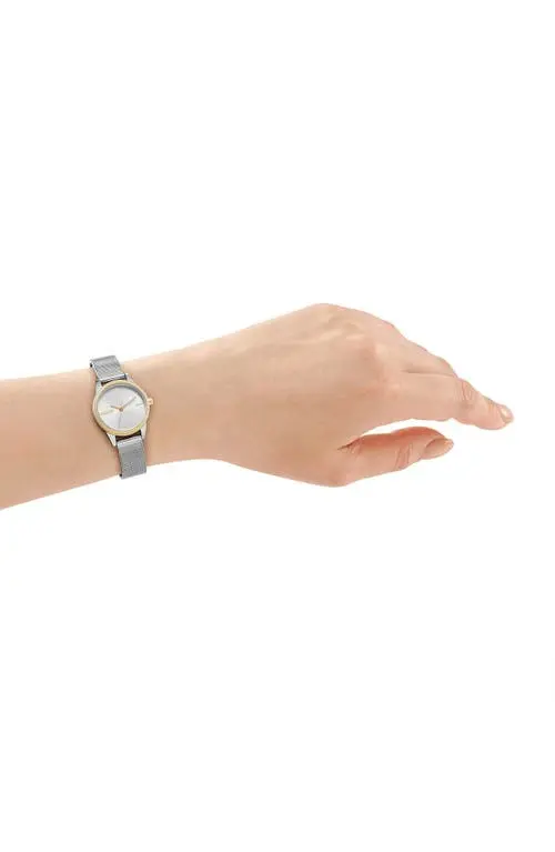 Dkny Milanese Mesh Strap Watch
