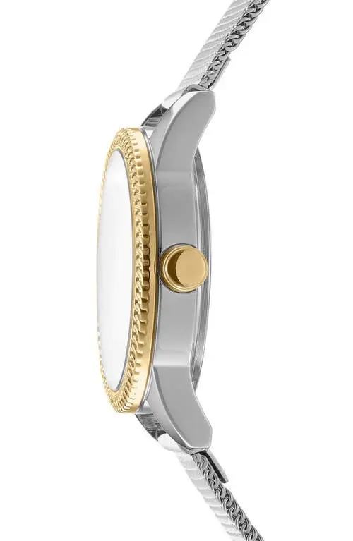 Dkny Milanese Mesh Strap Watch