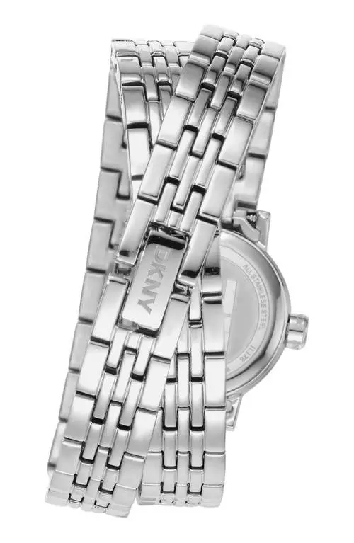 Dkny L 176 Bracelet Watch - Black/silver