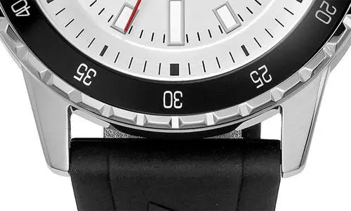 Dkny Sport Silicone Strap Watch - Silver/strap