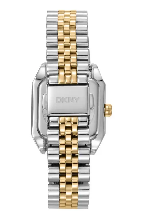 Dkny Signature Shape Tank Bracelet Watch