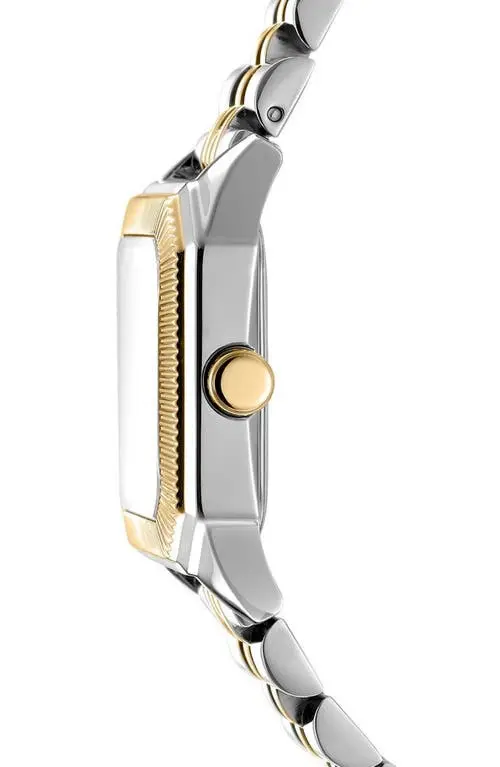 Dkny Signature Shape Tank Bracelet Watch