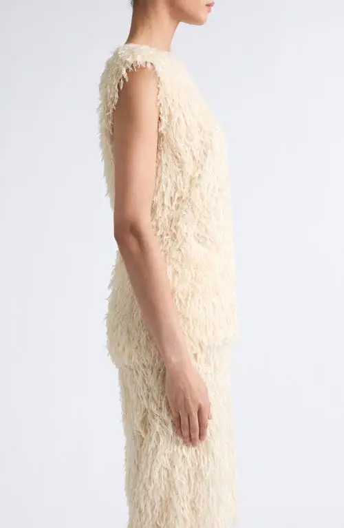 TOTEME Feathered Jersey Tank