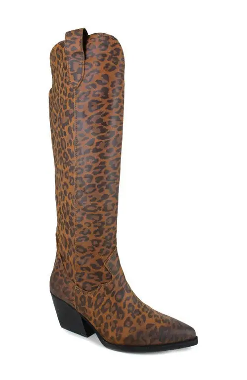 ZIGI Valezka Knee High Boot - Leopard Su