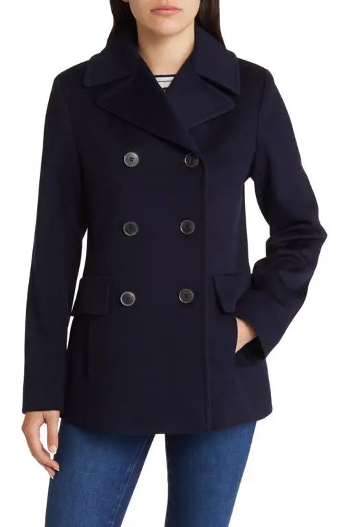 Fleurette Ali Wool Peacoat - Midnight
