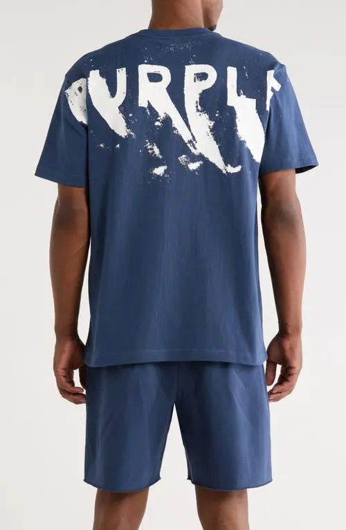 PURPLE BRAND Logo Graphic T-shirt