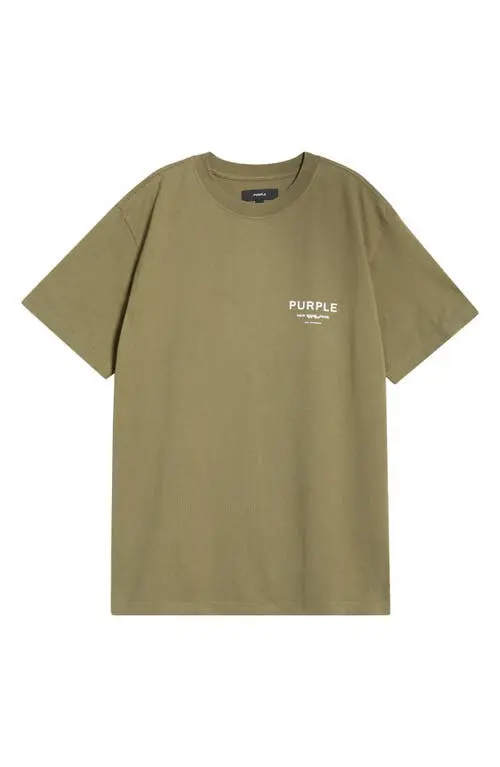PURPLE BRAND Logo Graphic T-shirt