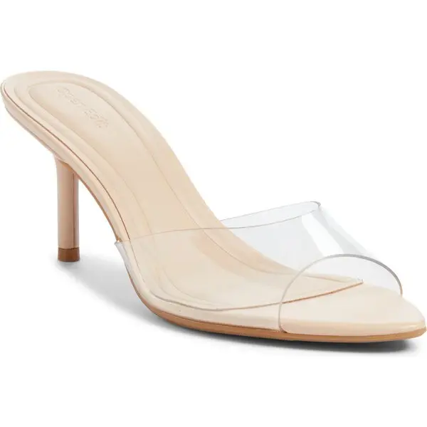 OPEN EDIT Micah Heeled Sandal - Clear