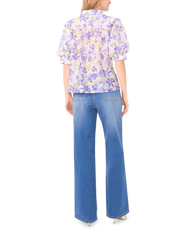 Vince Camuto Puff Sleeve Blouse