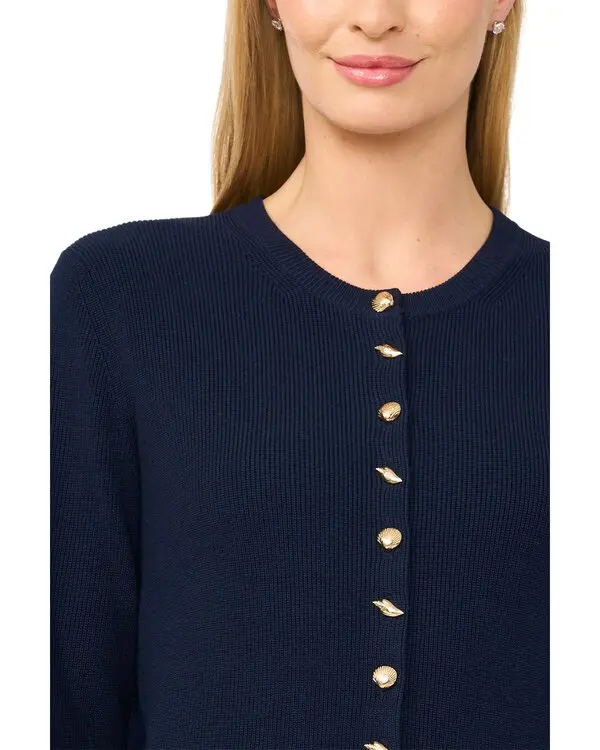CECE DUPRAZ Crewneck Cardigan Sweater