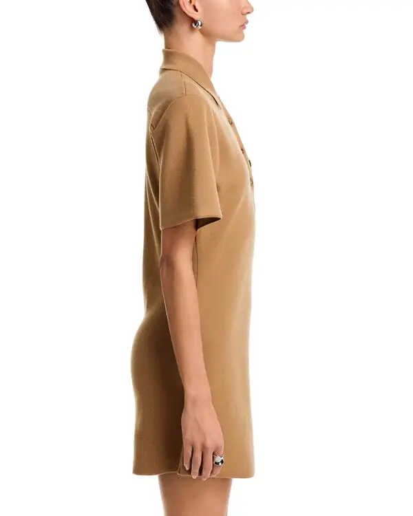 3.1 Phillip Lim Short Sleeve Polo Mini Dress