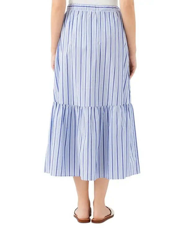Karen Kane Tiered Midi Skirt