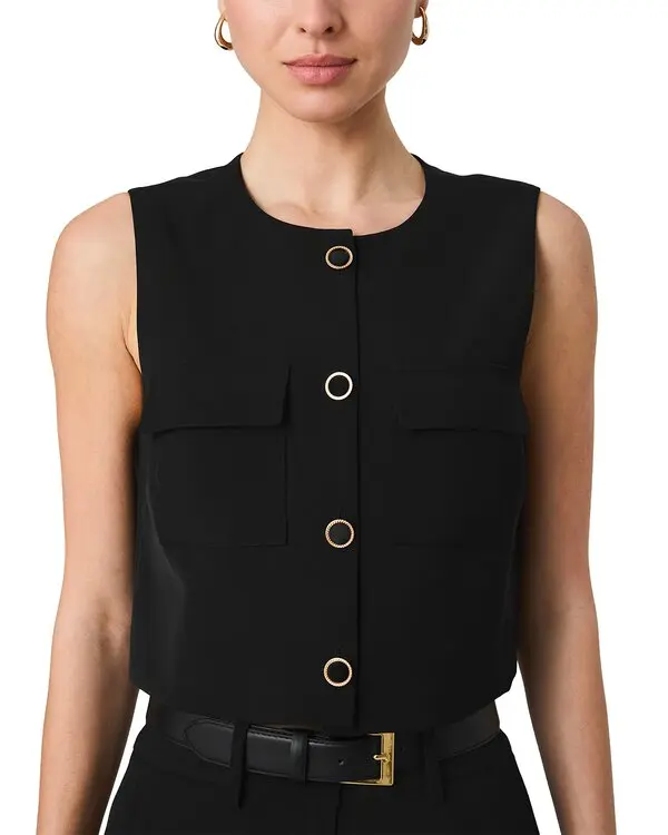 French Connection Sleeveless Boxy Top