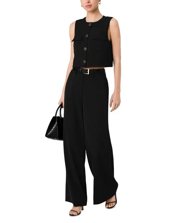 French Connection Sleeveless Boxy Top