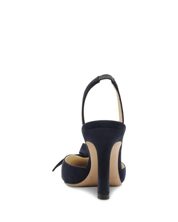 ALEXANDRE BIRMAN Clarita Slingback Pumps - Navy