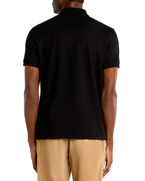 Moncler Short Sleeve Polo - Black