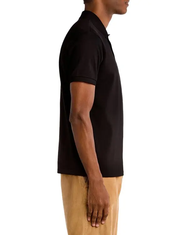 Moncler Short Sleeve Polo - Black