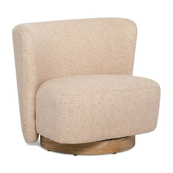 INTERLUDE HOME Dorian Swivel Lounge Chair - Seed