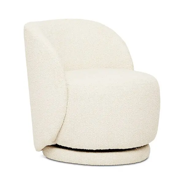 INTERLUDE HOME Oslo Swivel Lounge Chair - Bluff