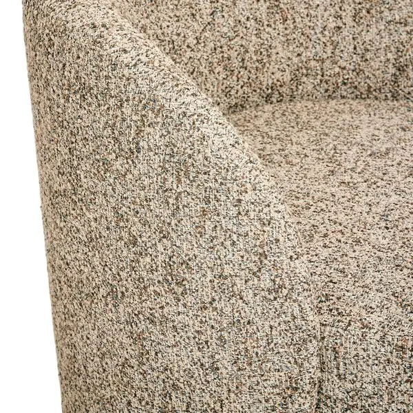 INTERLUDE HOME Oslo Swivel Lounge Chair - Hearth