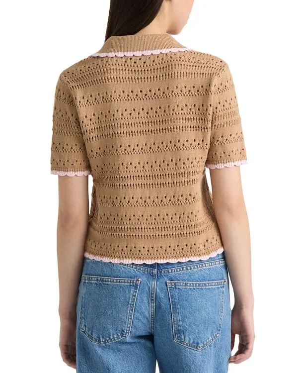NVLT Collared Cardigan Sweater