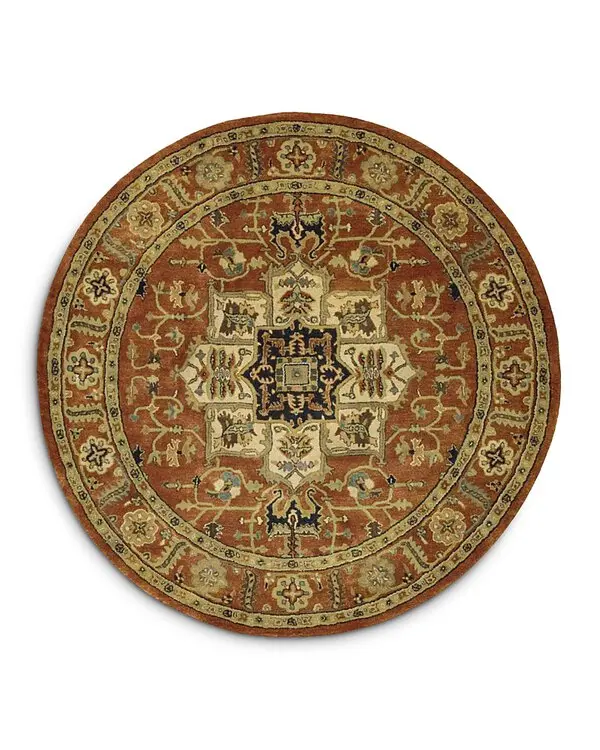 NOURISON HOME Jaipur Ja33 Round Area Rug, 8' X 8