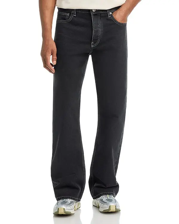 Off-White Half Arrow Slim Relaxed Jeans - Black