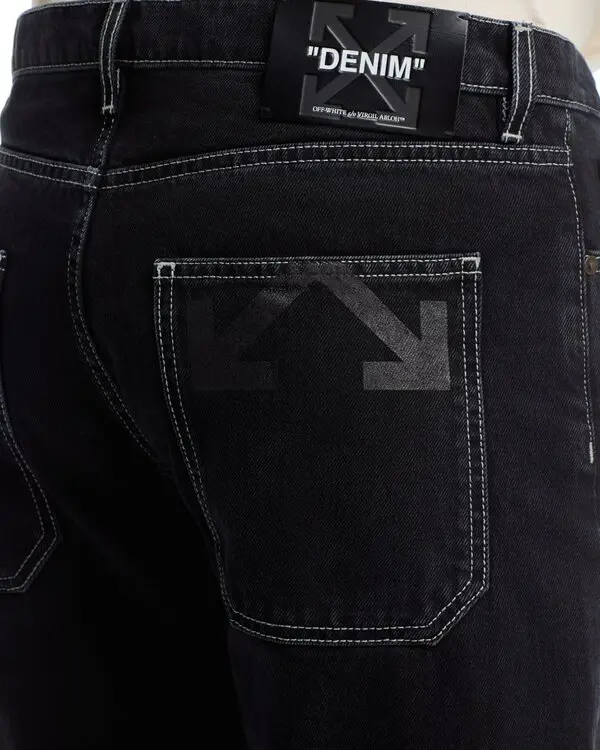 Off-White Half Arrow Slim Relaxed Jeans