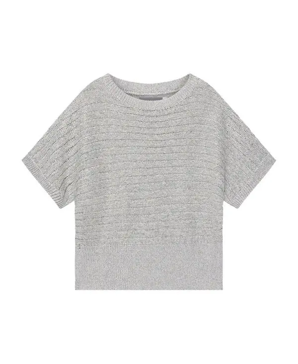 Mint Velvet Metallic Batwing Knit Top