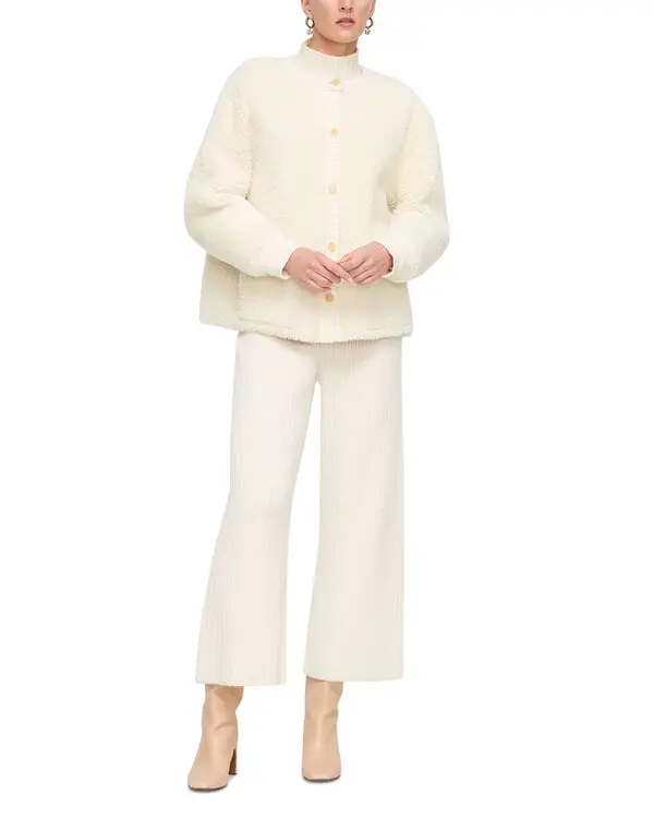 Lafayette 148 New York Reversible Shearling Jacket